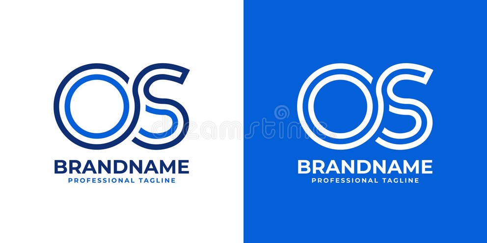 Os Logo Letters Stock Illustrations – 497 Os Logo Letters Stock ...