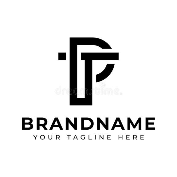 Letters PT Monogram Logo, Suitable for Any Business with PT or TP ...