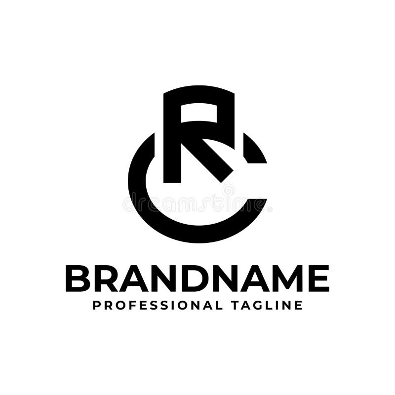 Letters RC Monogram Logo, Suitable for Any Business with RC or CR ...