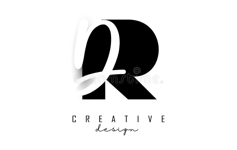 Letters RD Logo with a Minimalist Design. Letters R and D with ...