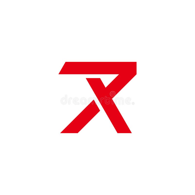 Letters Rx Motion Dynamic Simple Geometric Logo Vector Stock Vector - Illustration of alphabet ...