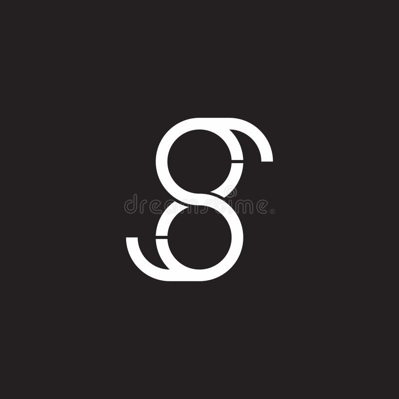 Letters S8 Loop Infinity Geometric Logo Vector Stock Vector ...