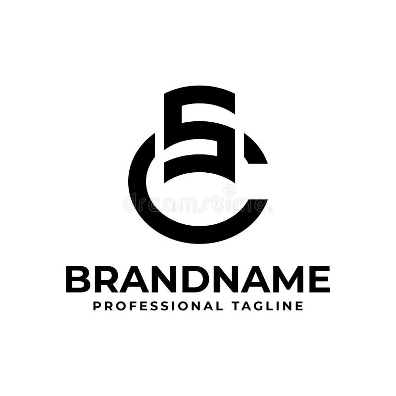 Letters SC Monogram Logo, Suitable for Any Business with SC or CS ...