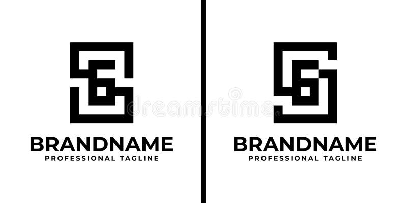 Letters SG Monogram Logo, Suitable for Any Business with GS or SG ...