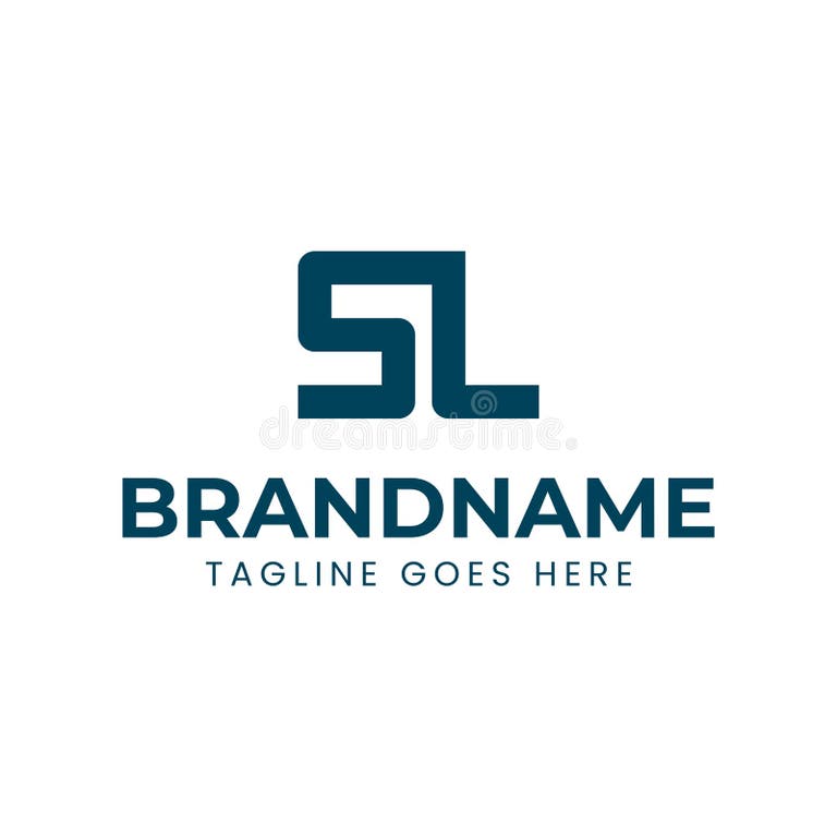 Letters SL Monogram Logo, Suitable for Any Brand with LS or SL Initials ...