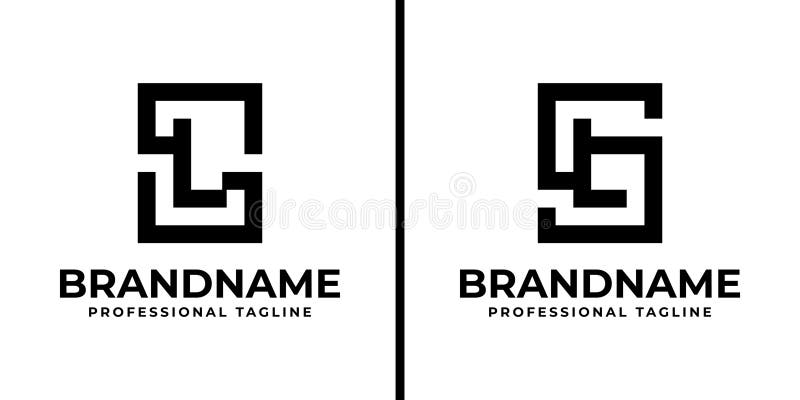 Letters SL Monogram Logo, Suitable for Any Business with LS or SL ...