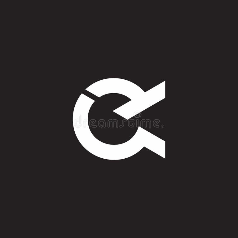 Letters Tc Simple Geometric Lines Logo Vector Stock Vector ...