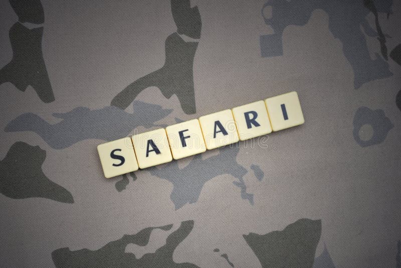 Safari letters concept stock image. Image of savannah - 110467663