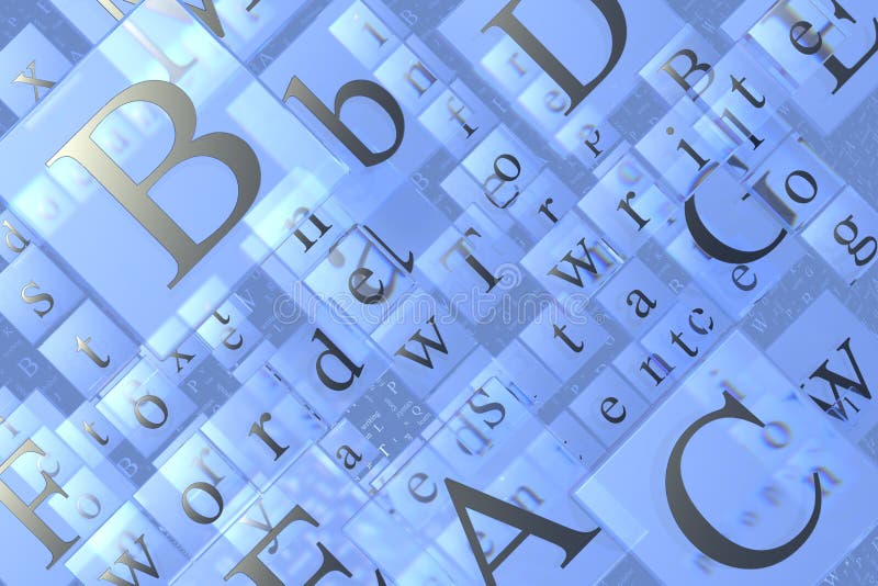 Letters Texture stock illustration. Illustration of render - 17957764