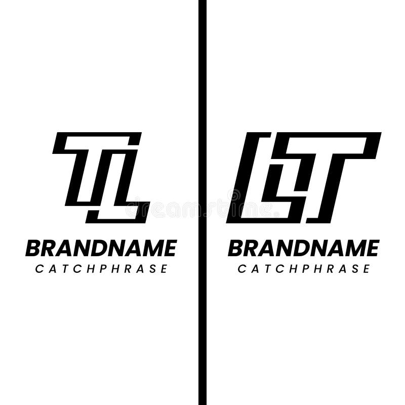 Letters TL and LT Monogram Logo, Suitable for Any Business with LT or ...