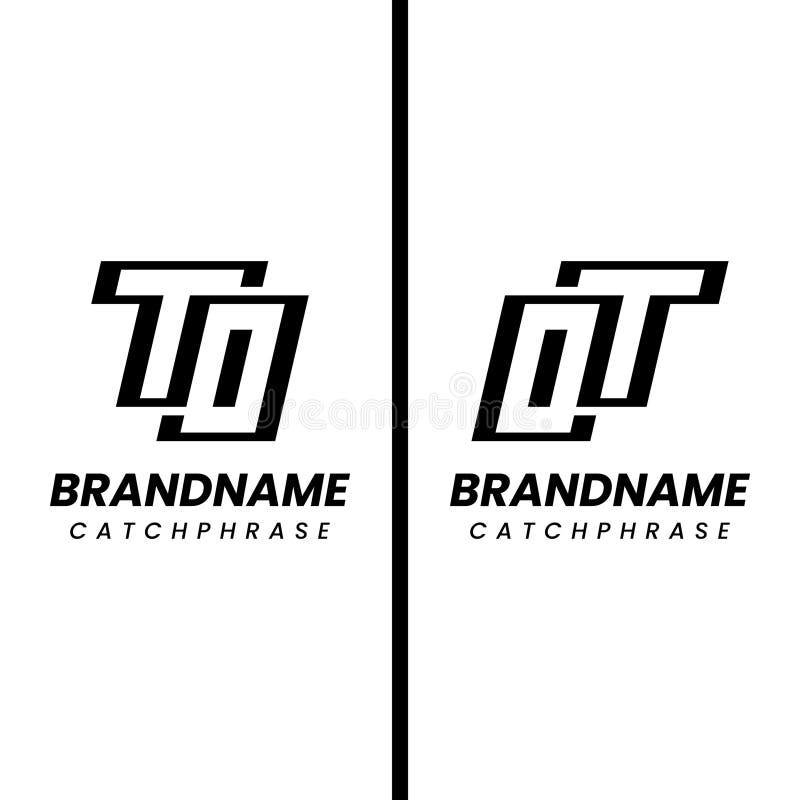 Letters TO and OT Monogram Logo, Suitable for Any Business with OT or ...