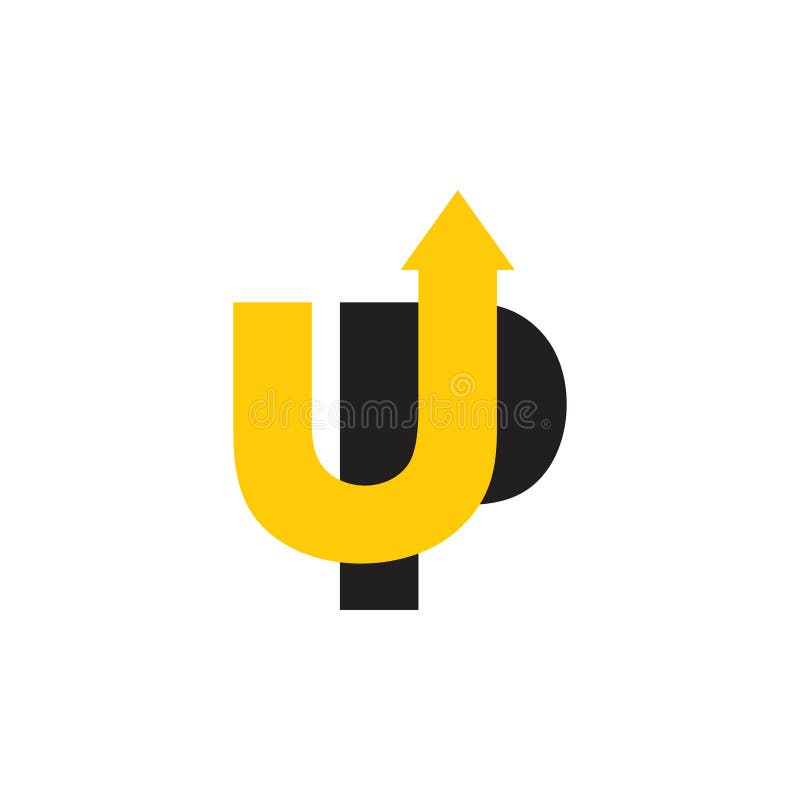 Letters Up Arrow Logo Vector Stock Vector - Illustration of corporate ...