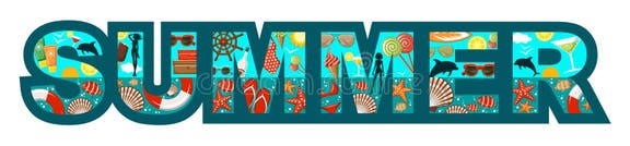 Word Summer Stock Illustrations – 41,192 Word Summer Stock ...