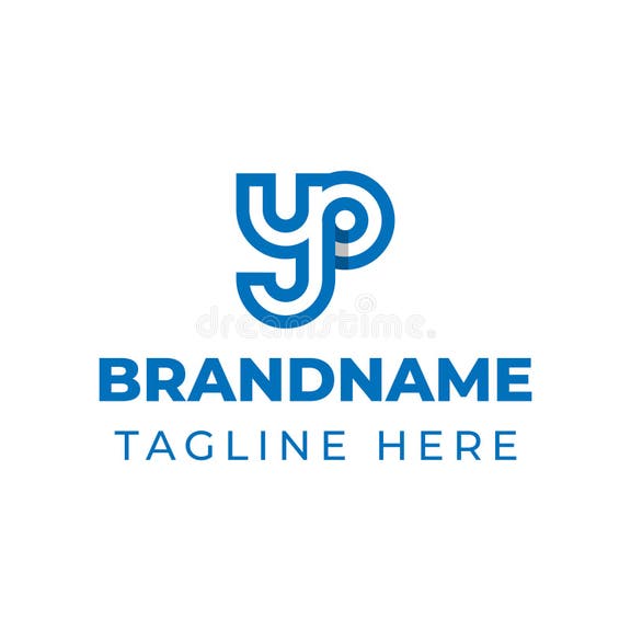 Letters YP Monogram Logo, Suitable for Any Business with YP or PY ...