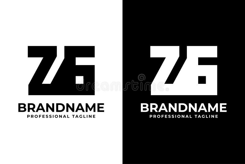 Letters ZG Monogram Logo, Suitable for Any Business with ZG or GZ ...