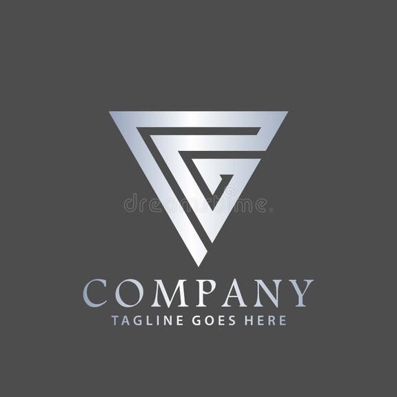 Lettr G Triangle Abstract Logos Design Vector Illustration Template ...