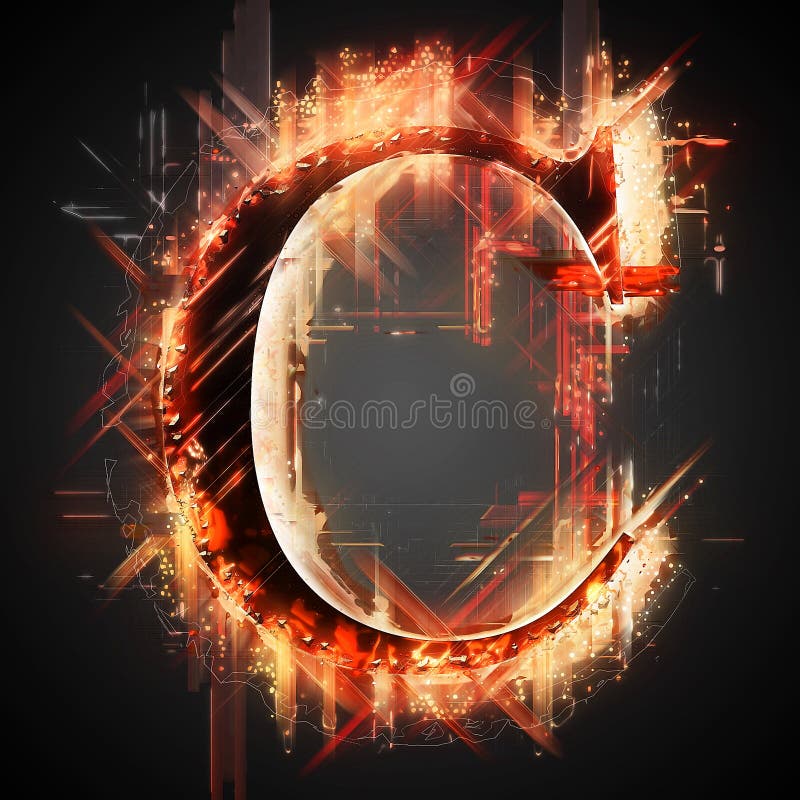 Lettre c rouge illustration stock. Illustration du lueur - 193521802