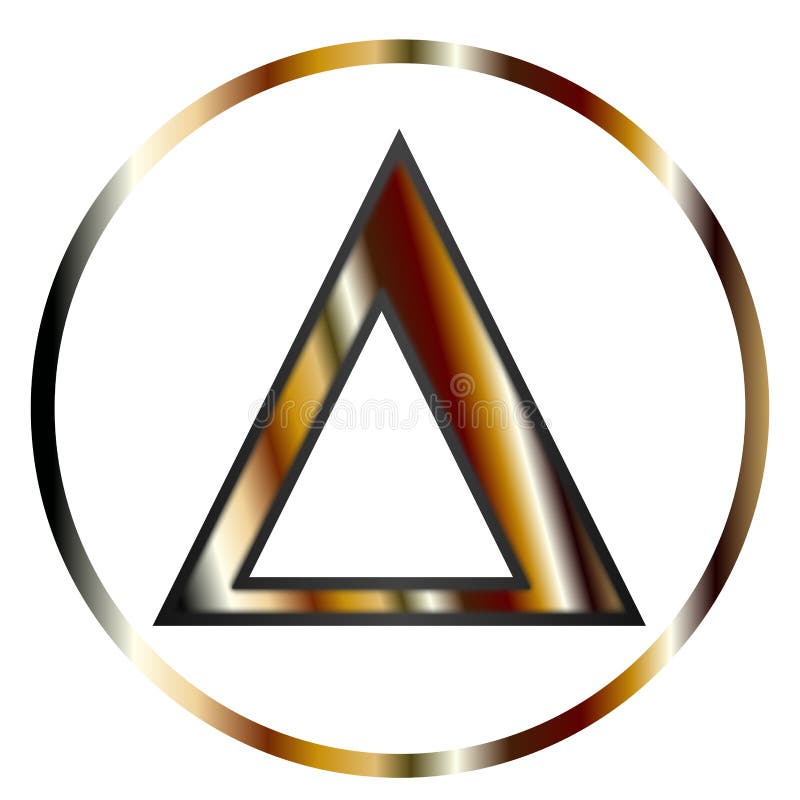 Graphismes - Delta Grec De Symbole Illustration de Vecteur ...