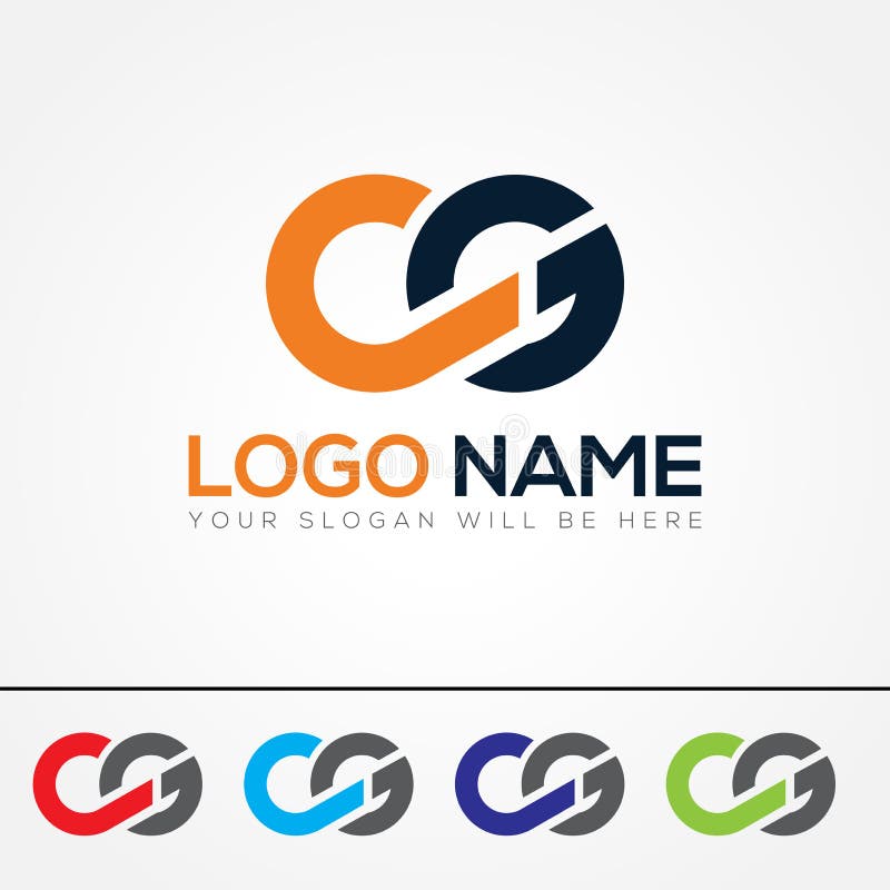 Lettre Logo Design En Images De Synthèse. Illustration de Vecteur ...