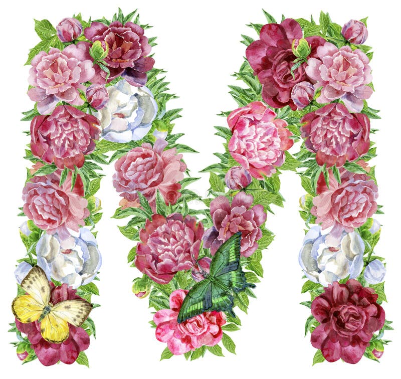 Lettre m illustration stock. Illustration du lettre - 8112621