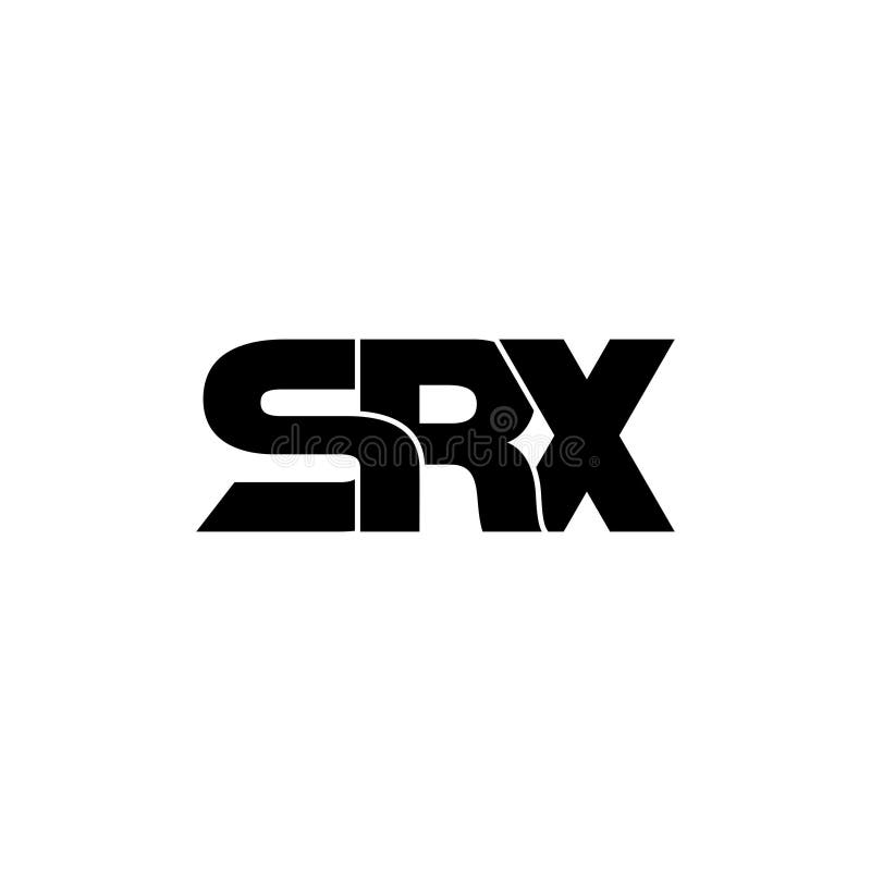 Lettre Srx Simple Monogramme Logo. Illustration de Vecteur ...