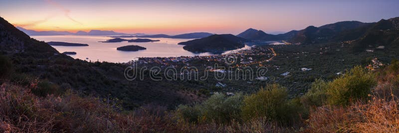 Leucade image éditorial. Image du grèce, vieux, seafront - 101844255
