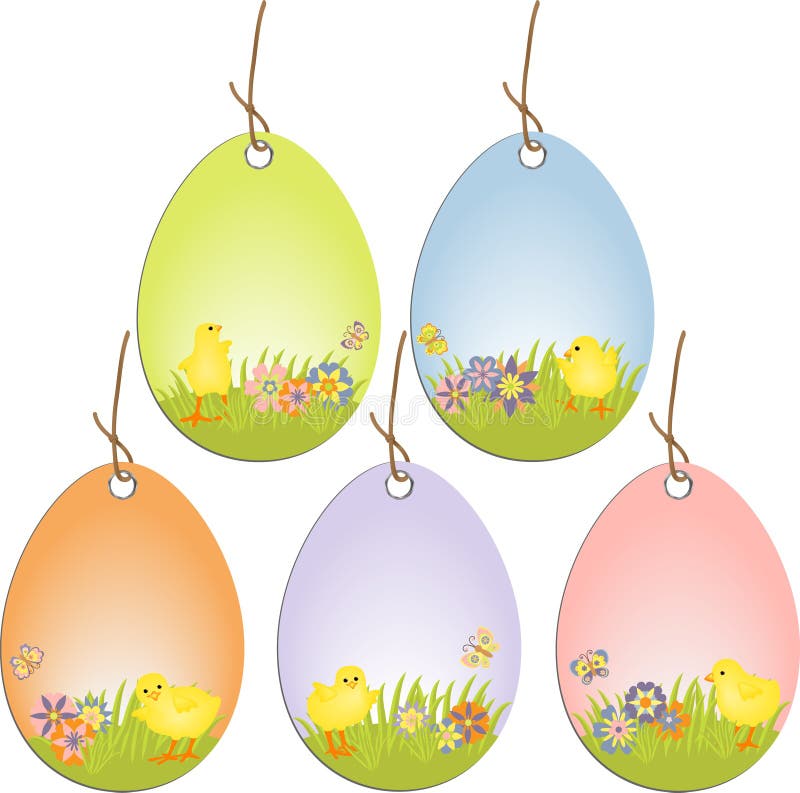 Leuke Pasen Scrapbooking Markeringen Vector Illustratie - Illustration ...