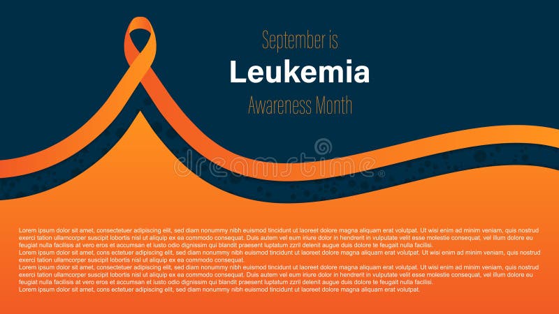 Leukemia Awareness Month, Observed Every September, Vector Illustration ...