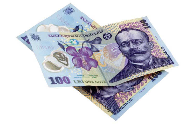 Billetes De Banco Rumanos, Primer RON Leu Money European Currency Valor ...