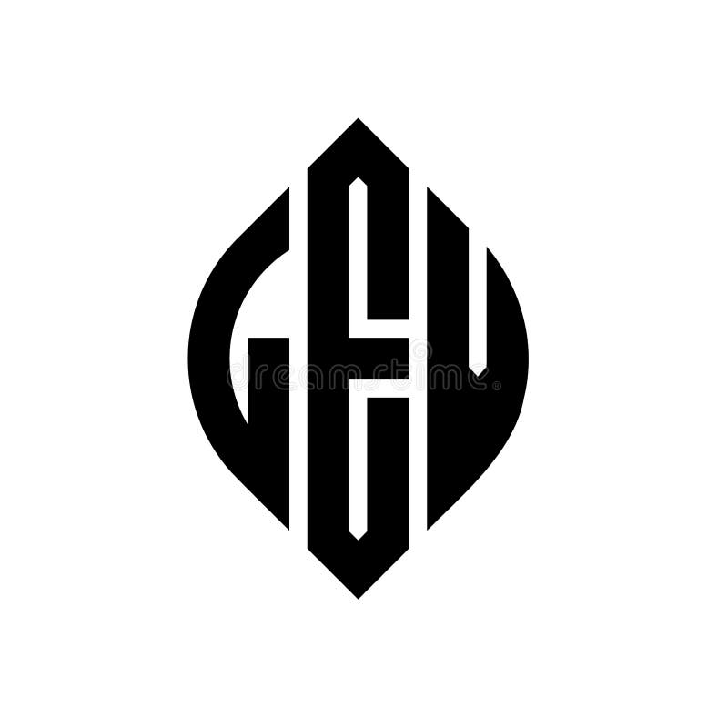 LEV Circle Letter Logo Design with Circle and Ellipse Shape. LEV ...