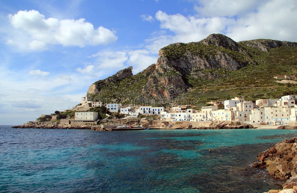 Levanzo stock photo. Image of water, island, trapani - 18712158