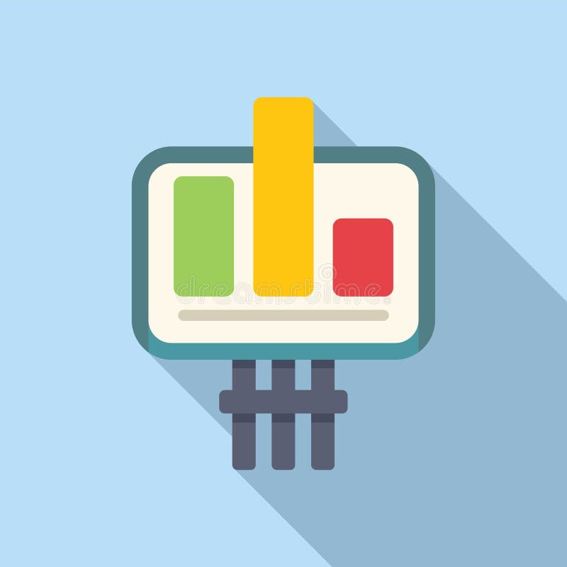 Level Billboard Icon Flat Vector. Good Face Smile Stock Vector ...