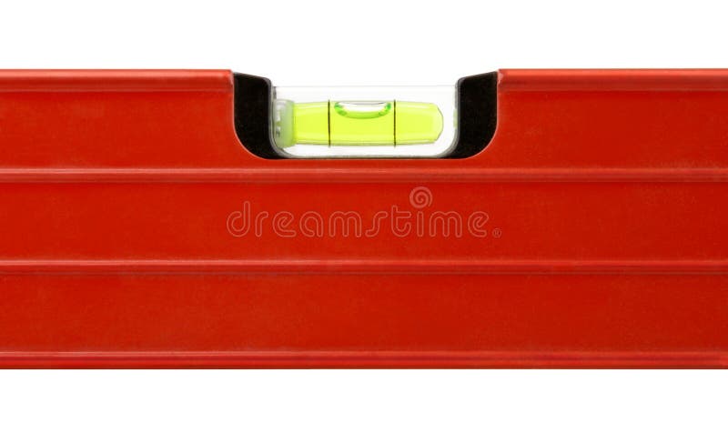 Level building red tool stock photo. Image of instrument - 22728216