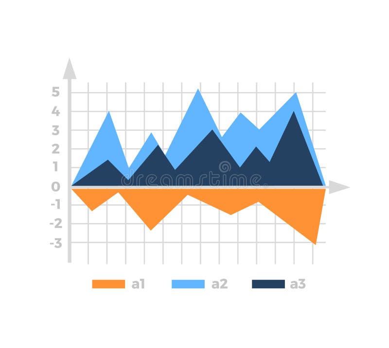 Level Chart with Colored Arrows Stock Vector - Illustration of ...