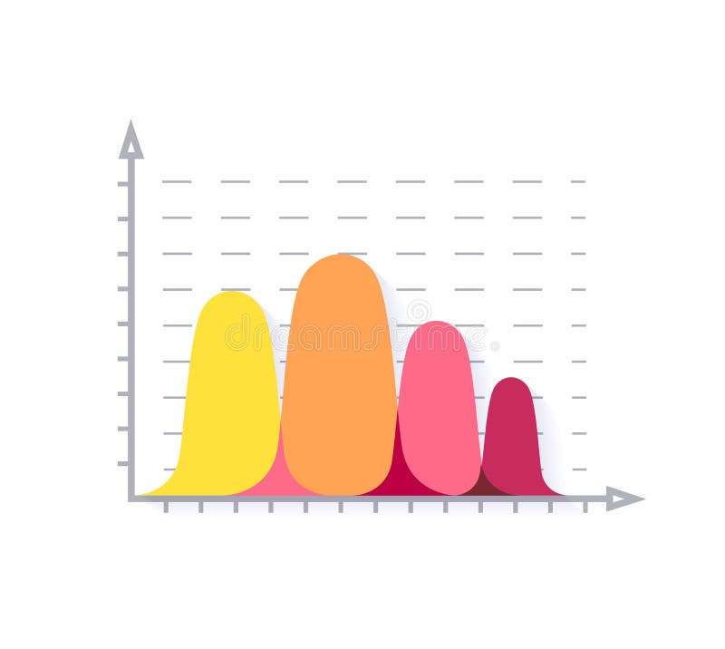 Level Chart with Colored Arrows Stock Vector - Illustration of flat ...