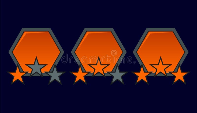 Level complete Badge stock vector. Illustration of symbol - 106655501