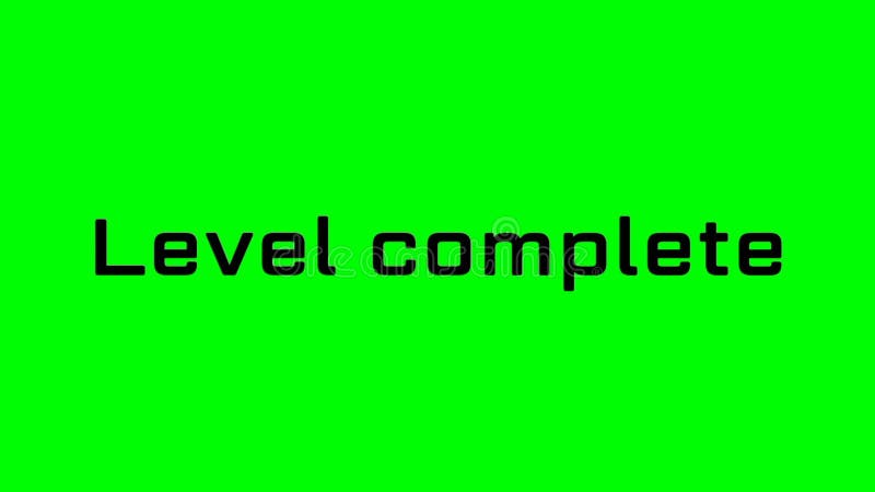 Level Unlocked Text Green Screen Animated Video Stock Video - Video of ...