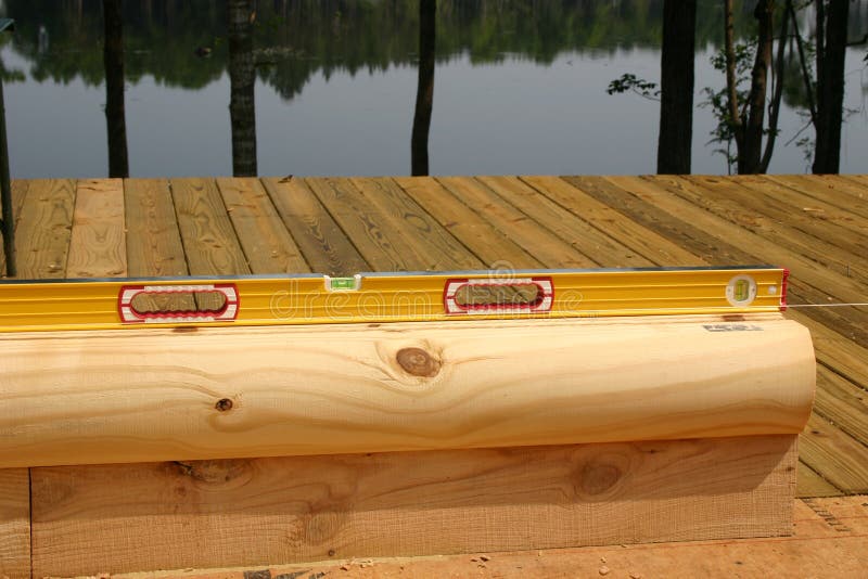 Level at construction site stock photo. Image of contract - 1813438