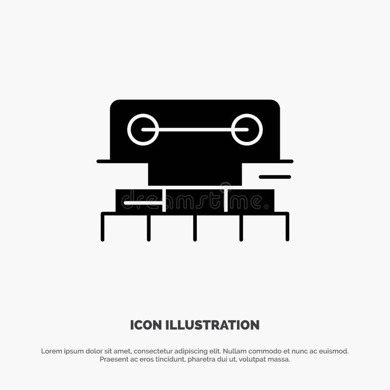 Level, Construction, Tool, Scale, Water Solid Glyph Icon Vector Stock ...