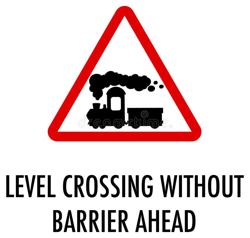 Barrier Ahead Colored Icon. Simple Color Vector of Road Signs and ...