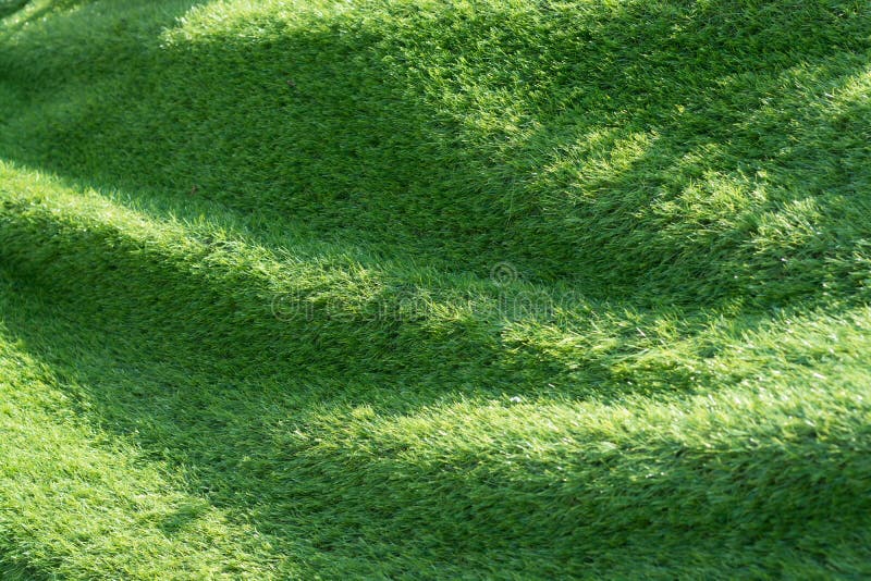 Level Floors Design by Artificial Grass Stock Image - Image of floor ...