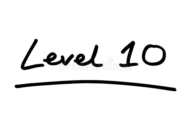 Level 10 stock photo. Image of levels, event, noticeboard - 188023236
