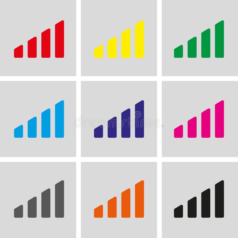 Level Icon Stock Vector Illustration Flat Design Stock Vector ...