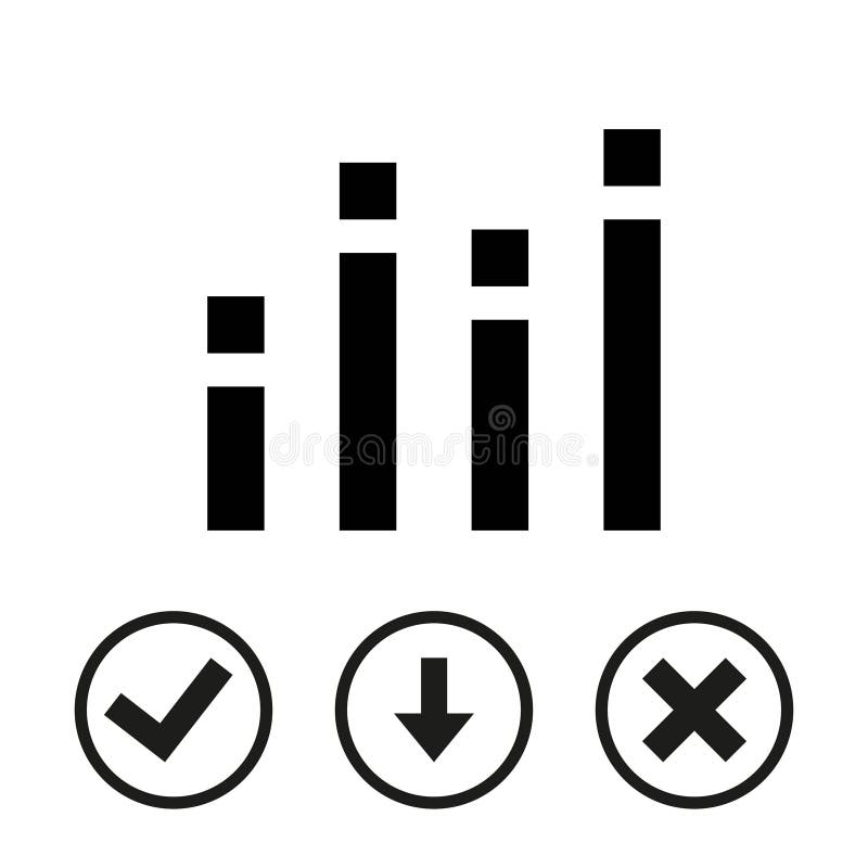 Level Icon Stock Vector Illustration Flat Design Stock Vector ...