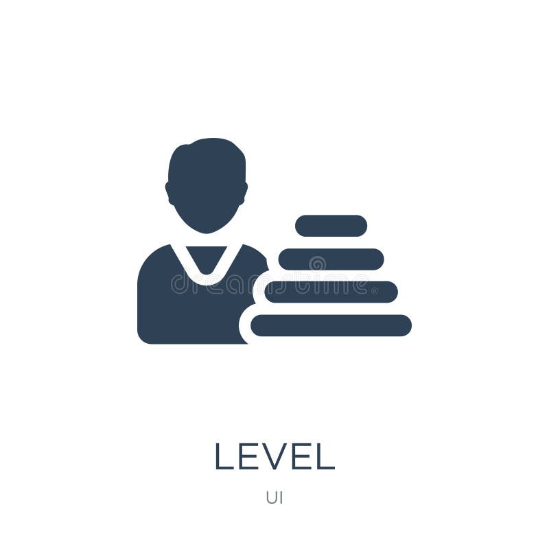 Ink Level Icon in Trendy Design Style. Ink Level Icon Isolated on White ...