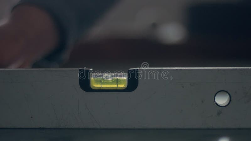 Level measure tool closeup stock image. Image of industry - 111326777