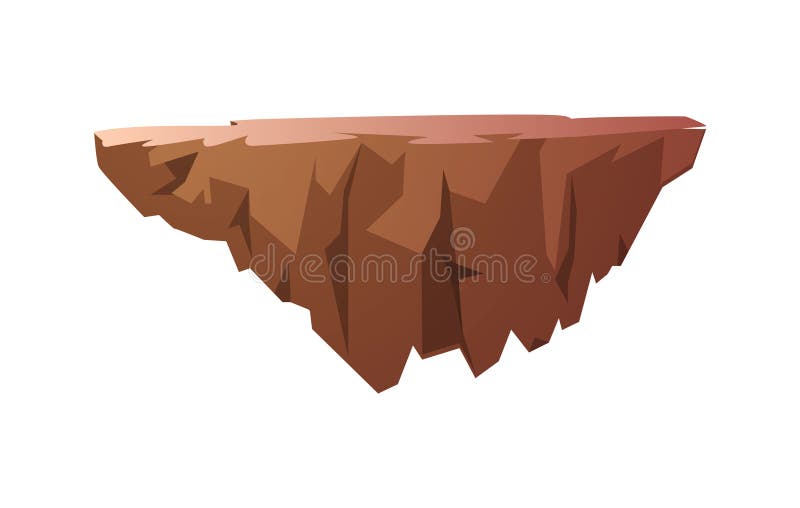 Level Platform, Element for Game Design, Vector Illustration on White ...