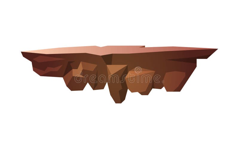 Level platform game asset. stock illustration. Illustration of ...