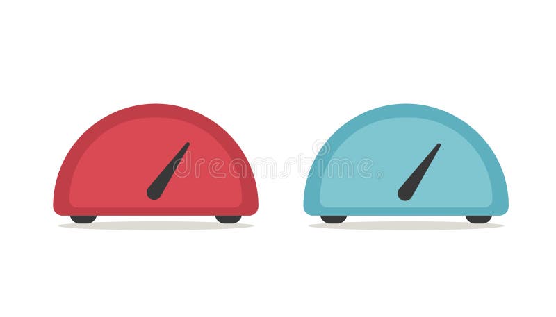 Level Pressure Performance Scale Icon Vector or Flat Progress Speed ...