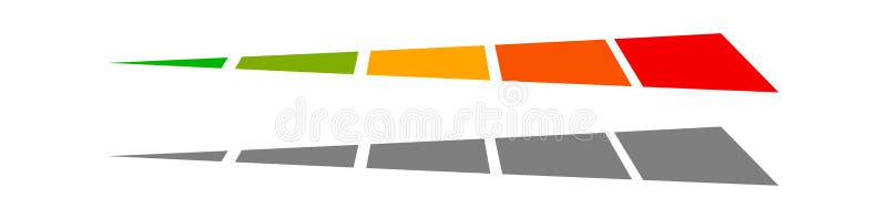 Level, Progress Bar, Indicator. Low-high Progression, Guage, Meter and ...